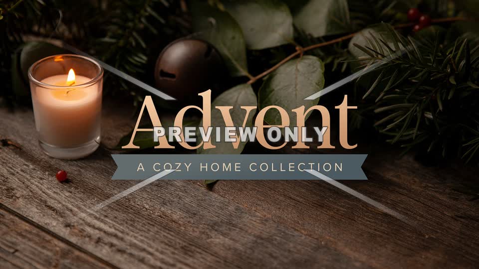 Cozy Advent Communion Still Background